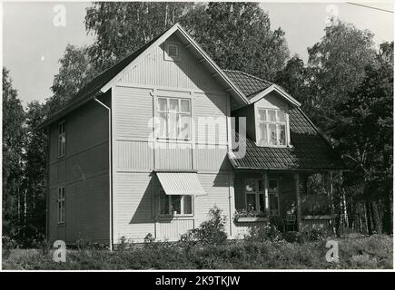 Residential building at Lessebo Station Stock Photo - Alamy