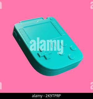 Pink Abstract Arcade Old School Joypad, Gamepad or Game Console in ...