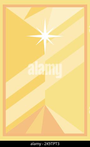 Yellow square gemstone. Precious jewel. Shiny crystal Stock Vector ...