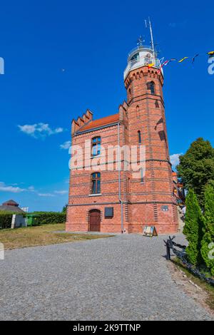 Lighthouse of Ustka, Baltic Sea, Poland, Europe Stock Photo - Alamy