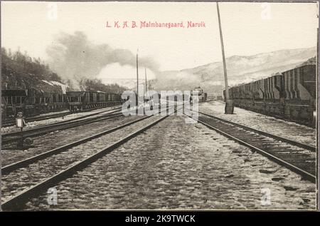 LKAB's Malmbångård in Narvik Stock Photo - Alamy