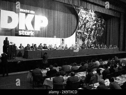 The 2nd Party Congress of the German Communist Party (DKP) was held in ...