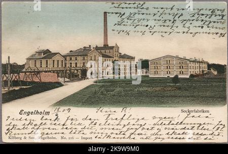 The sugar factory in Ängelholm Stock Photo - Alamy