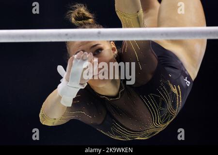 Canada's Emma Spence during the Women's Floor Exercise Final at Arena ...