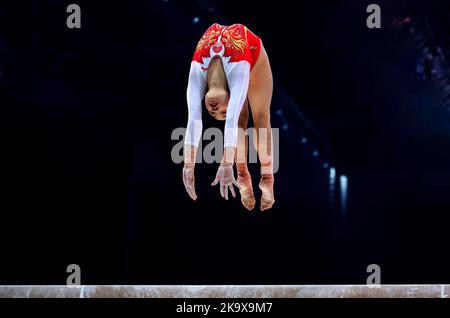 China's Rui Luo during day two of the FIG Artistic Gymnastics World ...