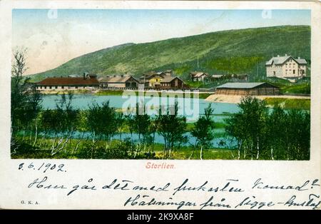 Railway station Storlien Stock Photo - Alamy