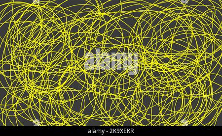 Confusing background, complex pattern, doodle backdrop. Hand drawn ...