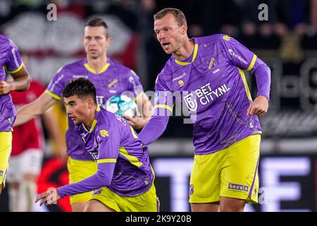 ALKMAAR - Henk Veerman of FC Volendam during the Dutch Premier League ...