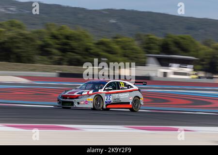 22 Christopher SMILEY (United Kingdom), Honda Civic Type R FK7 action ...