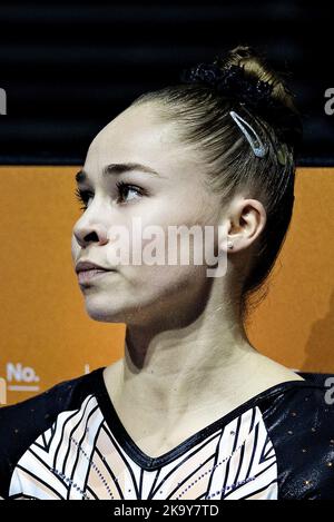 LIVERPOOL - Eythora Thorsdottir during the qualifying match for the ...
