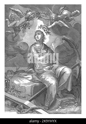 Three Flying Putti Stock Photo - Alamy