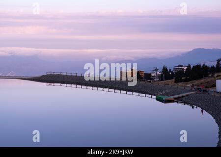Summer mountain lake in Chamrousse in the Alps, France Stock Photo - Alamy