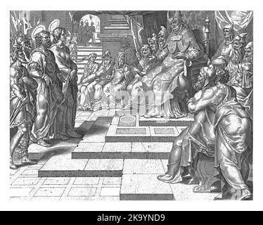 Peter and John before the high priest. After deliberation by the court ...