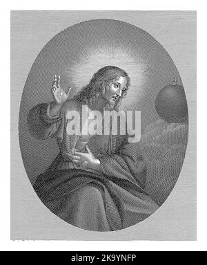 wound in the side of Jesus Christ Crucified, detail of a statue of ...