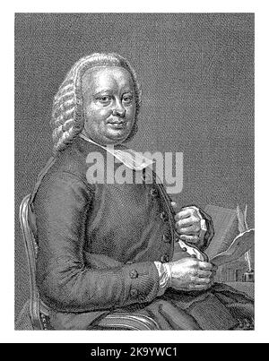 Portrait of Jacob van Nuys Klinkenberg, Frederik Christiaan Bierweiler ...