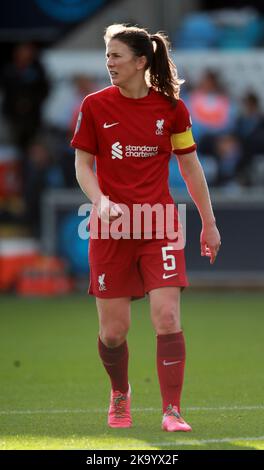 Manchester, England, 30th October 2022. Kerstin Casparij of Manchester ...