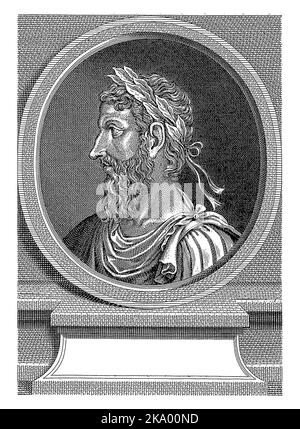 Portrait of Holy Roman Emperor Otto III, engraving, Austria 1806 Stock ...