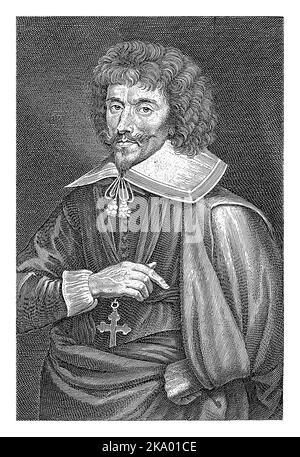 JEAN PUGET DE LA SERRE (1600 - 1665), French writer, described by ...