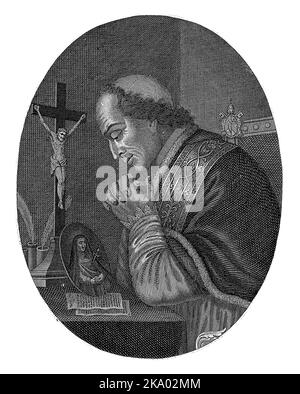 Half-length portrait of Saint Mary and Saint Joseph with the baby Jesus ...