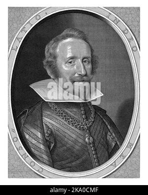 Portrait of Wolfgang Willem van de Palatinate-Neuburg, with the sign of ...