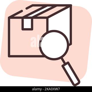 Search Simple vector icon. Illustration symbol design template for web ...