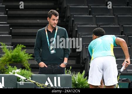 Coach Paul-Henri Mathieu of FRANCE during the Davis Cup 2025 ...