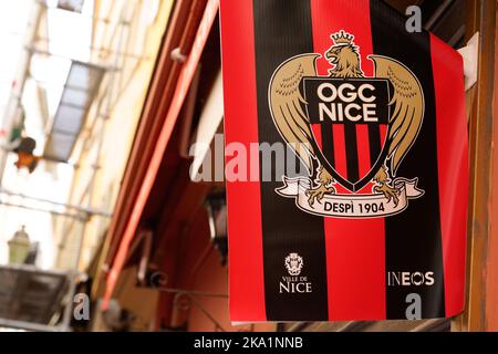 Nice , PACA France - 09 20 2022 : OGC Nice Olympique Gymnaste Club shop ...