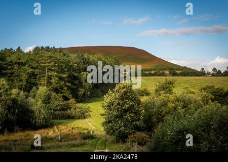 Blakey Topping natural hill near Pickering, East Yorkshire, UK Stock ...