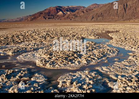 Mormon Point in Death Valley, California, USA Stock Photo - Alamy
