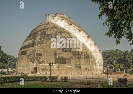 12 18 2014 Vintage Golghar or the Round House is the massive granary ...