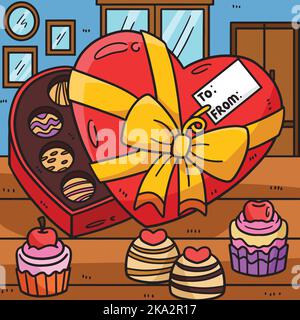 Box of Chocolates Cartoon Colored Clipart Stock Vector Image & Art - Alamy