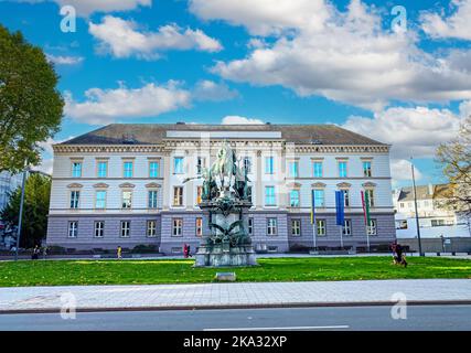 Düsseldorf, Germany - October 9. 2022: View on store entrance with logo ...