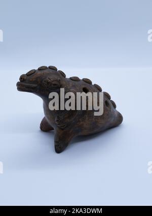 Traditional stone figure made by indigenous people of Costa Rica Stock ...