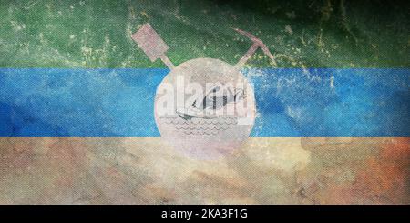 flag of Bantu peoples Bafokeng people. flag representing ethnic group ...
