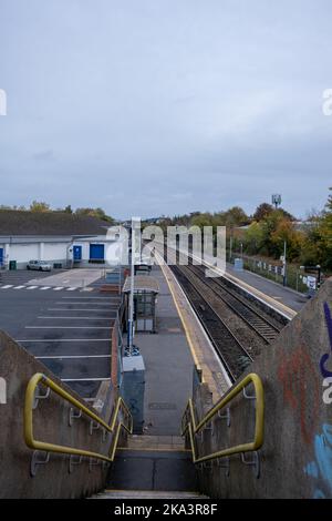Lawrence Hill train station Stock Photo - Alamy