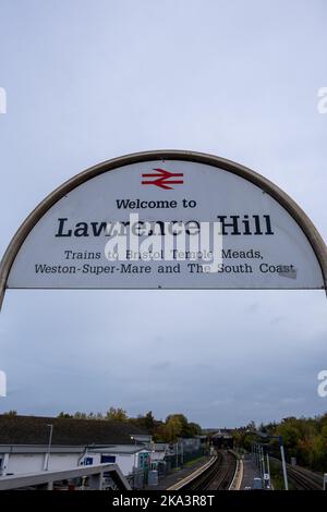 Lawrence Hill train station Stock Photo - Alamy