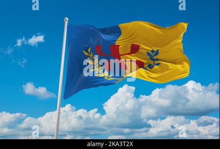 flag of Berbers Kabyle people. flag representing ethnic group or ...