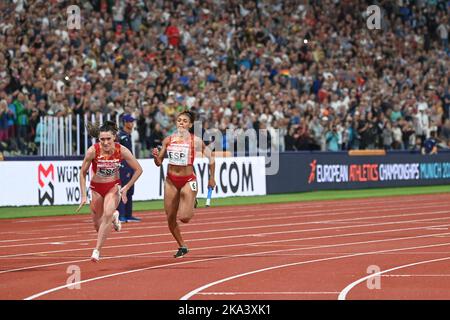 team of Spain Jaël Bestué and Paula Sevilla and Maria Isabel Pérez ...