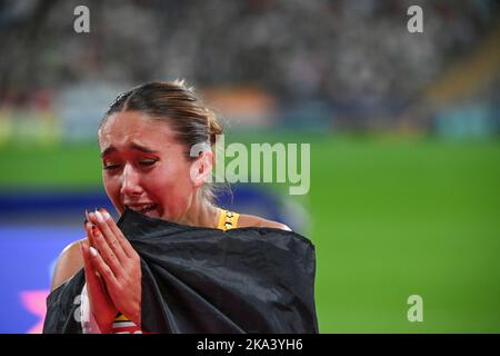 Germany: 4x100 relay race women Gold Medal (Gina Luckenkemper, Rebekka ...