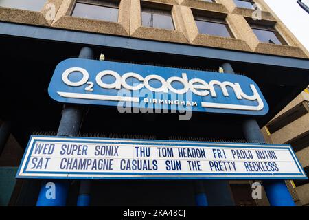 O2 Academy concert venue headliners, with Sugarbabes and Jack Harlow ...