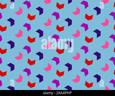 abstract figures pattern background vector illustration design Stock ...