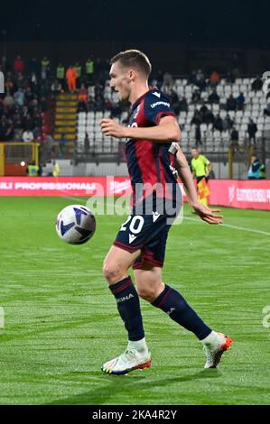 Michel Aebischer (Bologna) during the Italian Italy Cup match between ...