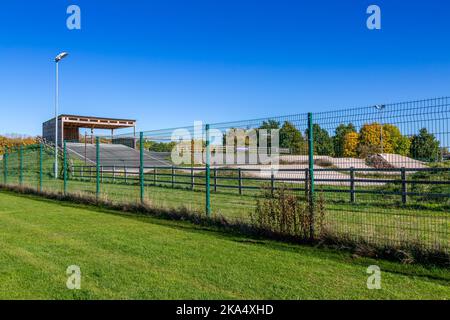 BMX Track in Matchborough, Redditch, Worcestershire Stock Photo - Alamy