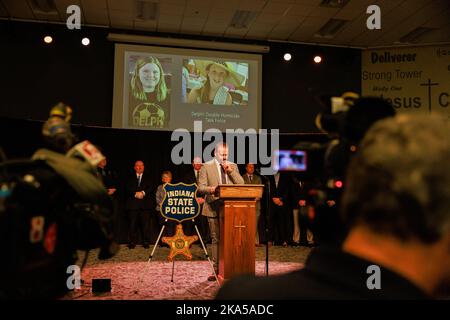 Carroll County Prosecutor Nicholas McLeland speaks after the sentencing ...