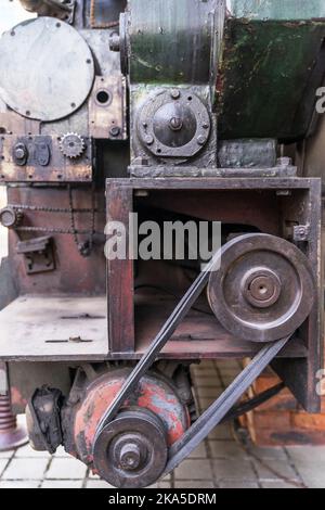 Ancient rusty machine Stock Photo - Alamy