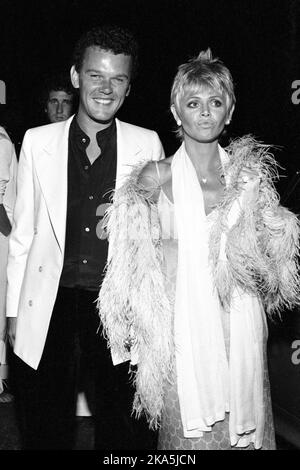 Britt Ekland and James Kelley Circa 1980's Credit: Ralph Dominguez ...