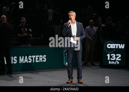 Marc Maury during the Rolex Paris Masters 1000 ATP tennis tournament at ...