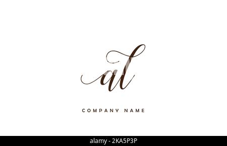 AL, LA Abstract Letters Logo Monogram Stock Vector Image & Art - Alamy