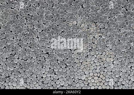 Polystyrene cells foam view as background Stock Photo - Alamy
