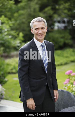 Berlin, Germany 20140624. Designated NATO Secretary General, Jens ...